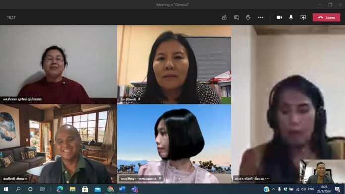 การประชุมคณะกรรมการบริหารสำนักวิทยบริการฯ ครั้งที่ 2/2564 (ประชุมแบบออนไลน์ ผ่านโปรแกรม ...